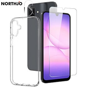 Set Husa Silicon si Sticla Securizata NORTHJO - Samsung Galaxy A07 4G ...